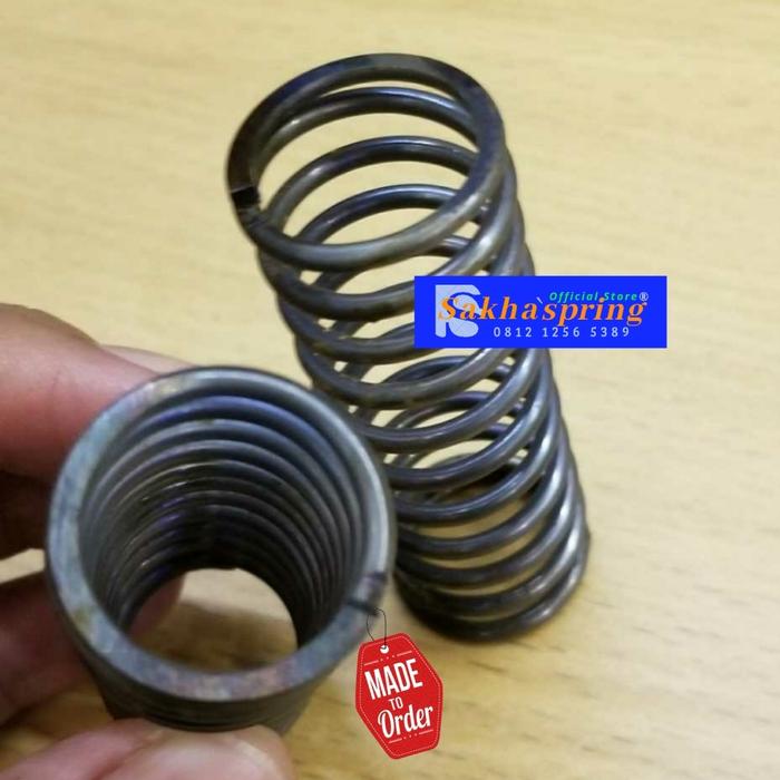 Jual Per tekan pegas baja kawat 2mm od 25mm id 21mm panjang 75mm ...