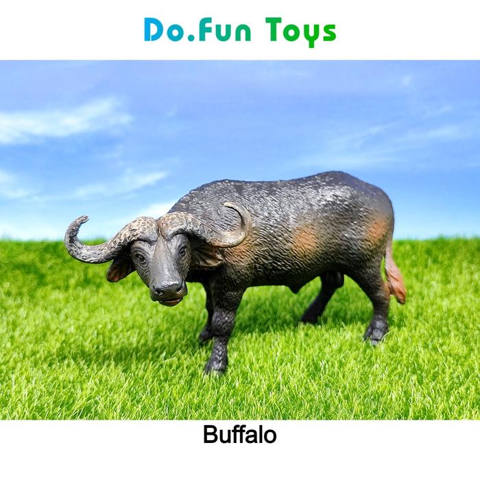 Jual Buffalo Animal Figure/ Miniatur Mainan Binatang Kerbau - Buffalo ...