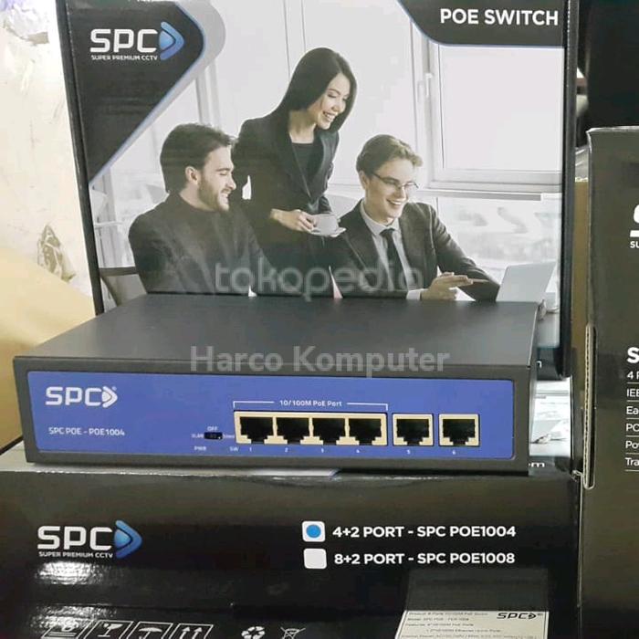 Promo SPC SWITCH POE 4 Port - Jakarta Pusat - Harco Komputer | Tokopedia