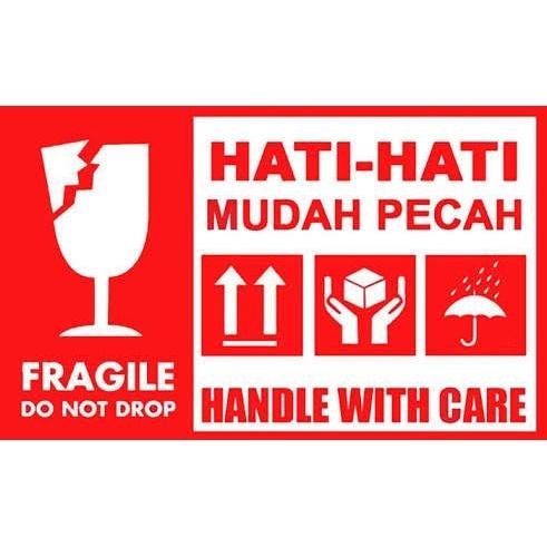 Jual Stiker Fragile Jangan dibanting Stiker Fragile pengaman - Kota ...