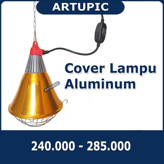 Jual Cover Lampu Pemanas Lamp Shade Infrared Kandang Babi Ayam Heating ...