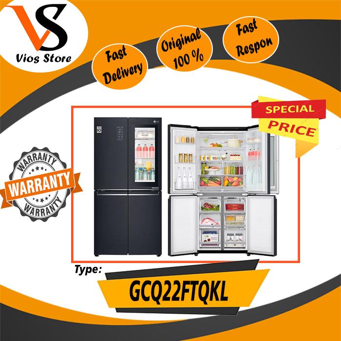 Jual LG KULKAS 4 PINTU GC-Q22FTQKL MULTI DOOR InstaView GCQ22FTQKL - Kota Bekasi - vios store ...