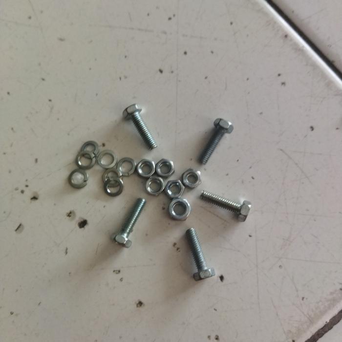 Jual baut+mur+ring ver galvanis m4x20 - Kab. Tangerang - Kavino BAUT ...