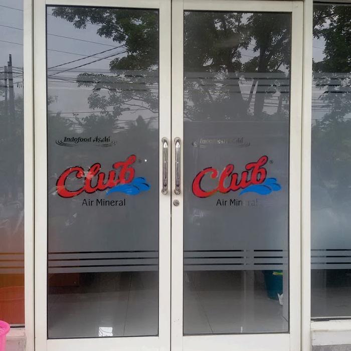 Jual stiker sandblast printing custom gambar logo - Kota Tangerang ...