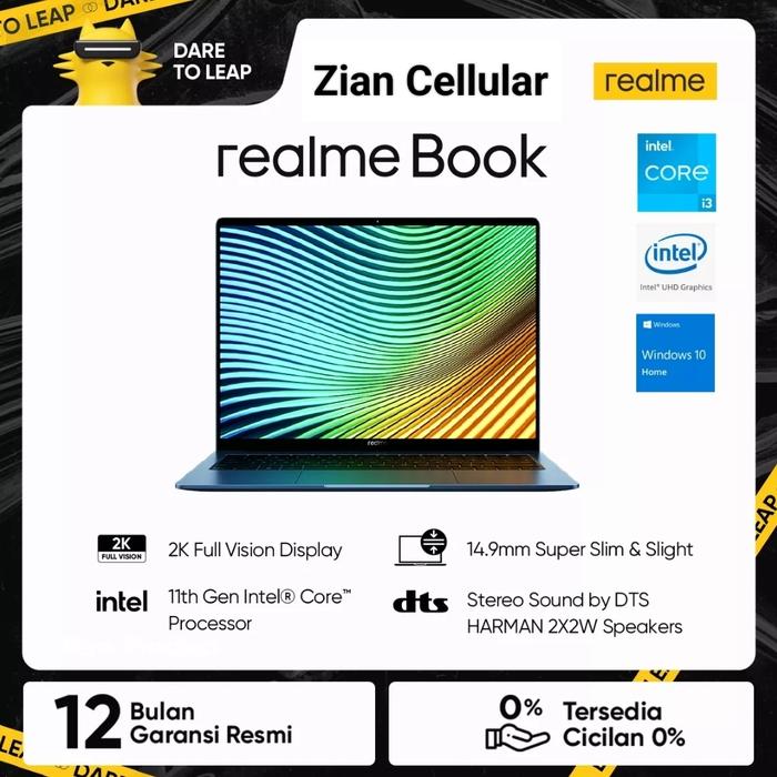 Jual REALME BOOK intel core i3-1115G4 RAM 8GB ROM 256GB SSD - Jakarta ...