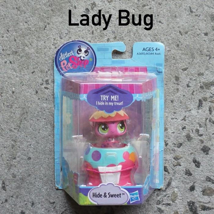 Jual Littlest Pet Shop Hide & Sweet Adorable Pets collectible - Lady ...