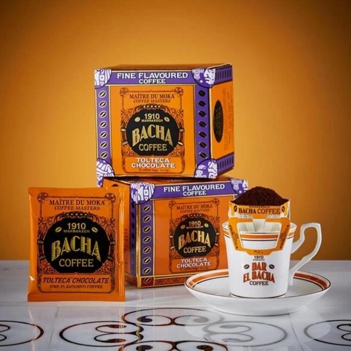 Jual BACHA COFFEE 1910 Marrakech Fine Flavoured Coffee / Kopi Bubuk ...