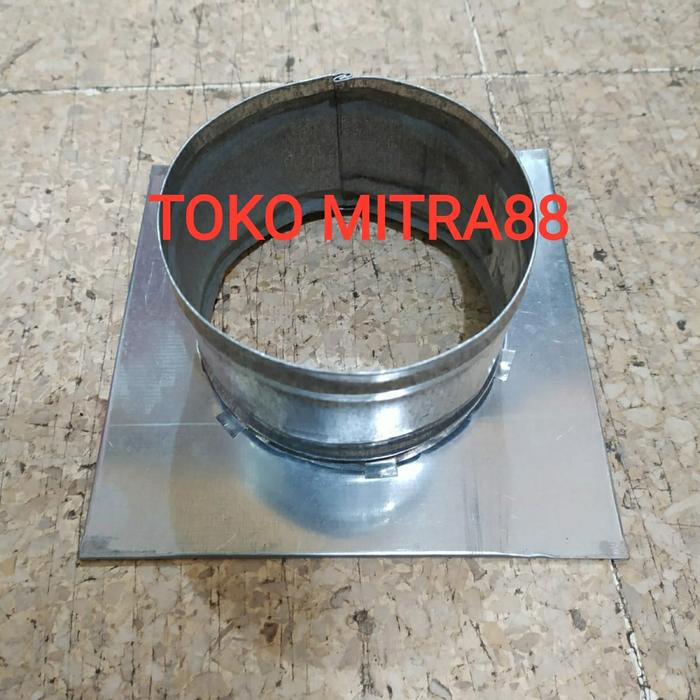 Jual Sok lempeng konektor selang fexsibel Cerobong 5 inchi - Jakarta ...