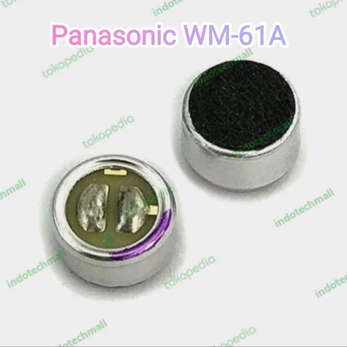 Jual Mic WM61A WM-61A Panasonic Electret Condenser Microphone - Kab ...