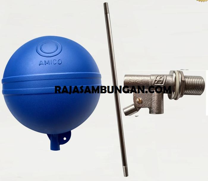 Jual Pelampung Bola PVC 1 Inch Sensor Level Air Tangki Floating Valve ...