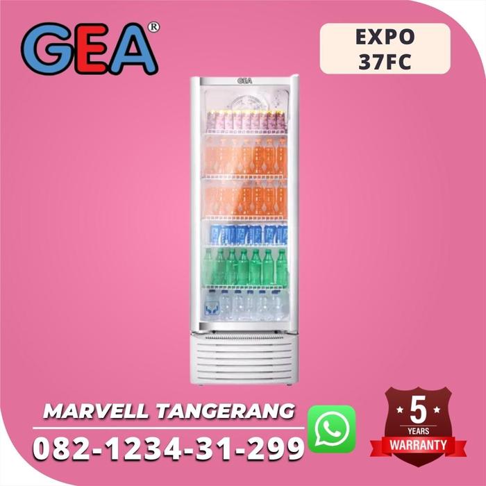 Jual KULKAS SHOWCASE GEA EXPO 37 FC DISPLAY MINUMAN 37 FR ORIGINAL ...