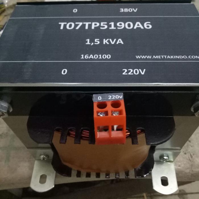 Jual Trafo Step Up Down Isolasi 1500VA 1.5KVA 380V ke 220V - Kota ...