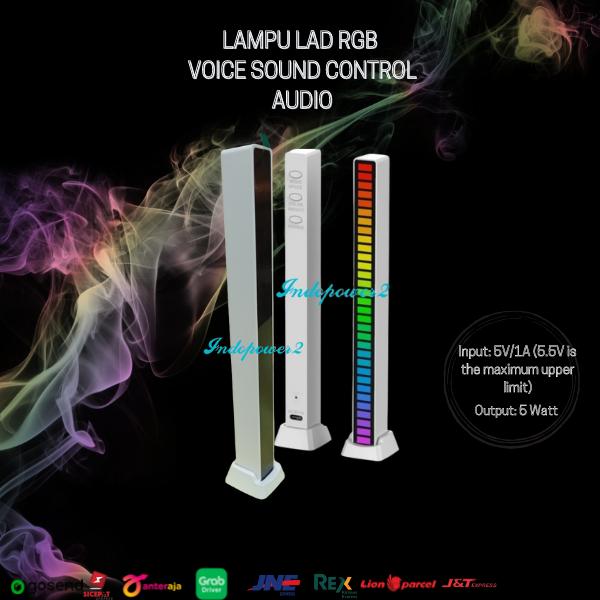 Jual Lampu LED RGB Control Audio Spectrum Indicator Bar Rythmm,Non ...