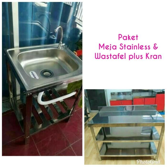 Jual Kitchen Set (1 meja kompor + 1 wastafel MW50 plus) - Jakarta Barat ...
