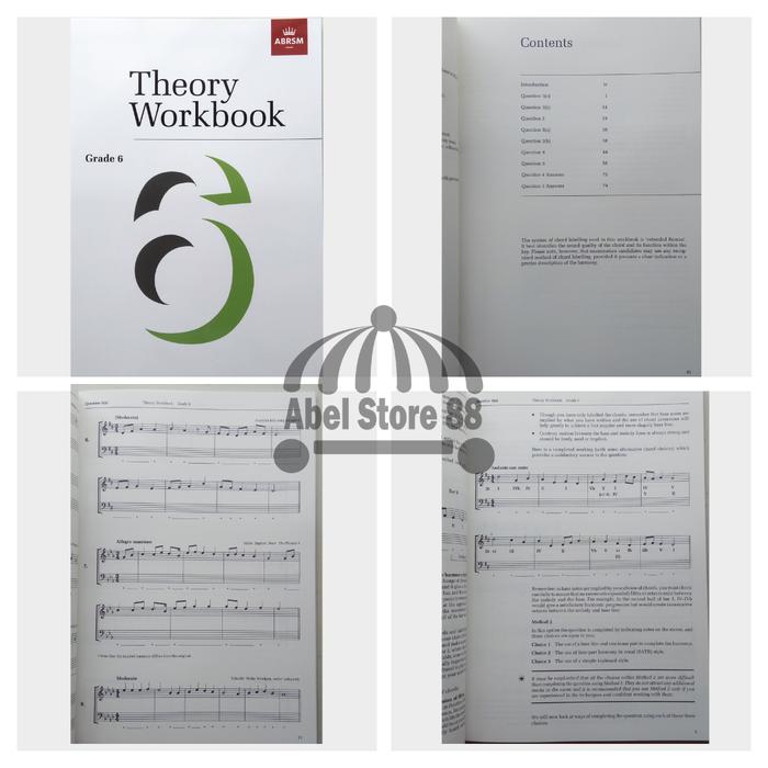 Jual Abrsm Theory Workbook Grade 6/7/8 - Buku Teori Musik Music Theory ...