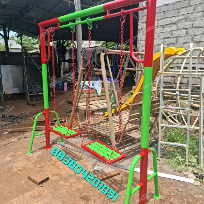 Jual ayunan rantai besi mainan anak - Kota Bekasi - ayunan_perosotan ...