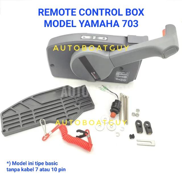 Jual Remote Control Box / Handle Gas Model Yamaha 703 Mesin Tempel ...