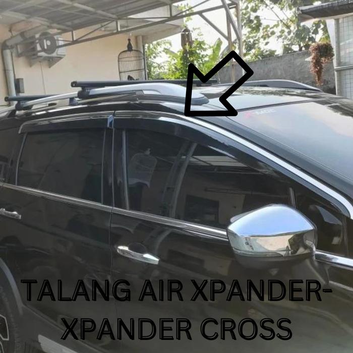 Jual Talang Air Injeksi Mitsubishi Xpander 2017- 2022 Lis Stainless ...