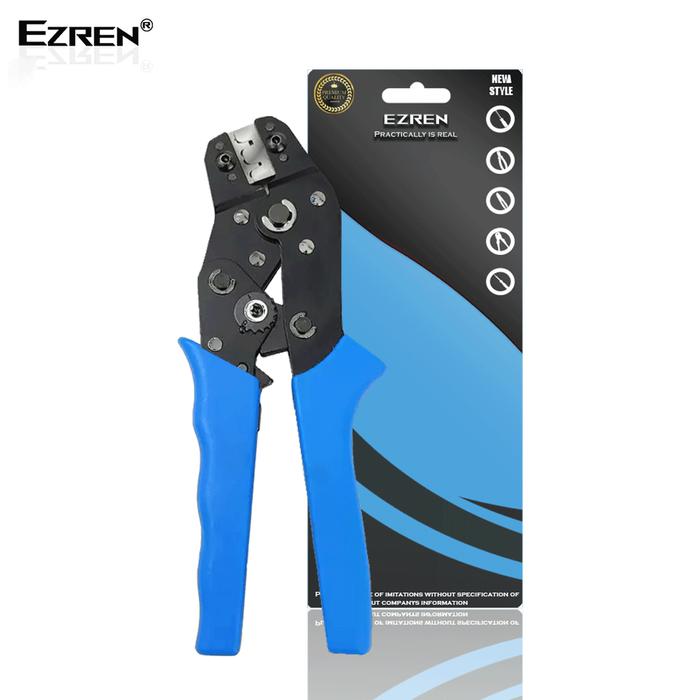 Jual Ezren EZ-01BM Tang Skun Crimping Tool Ratchet Insulated Terminal ...