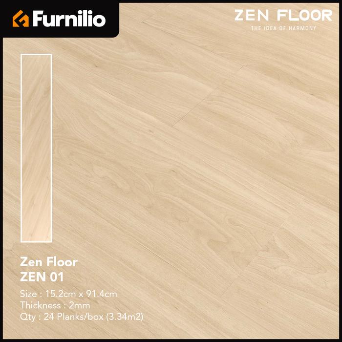Jual Lantai Vinyl Premium Zen Floor 2mm - ZEN11 - Jakarta Timur ...