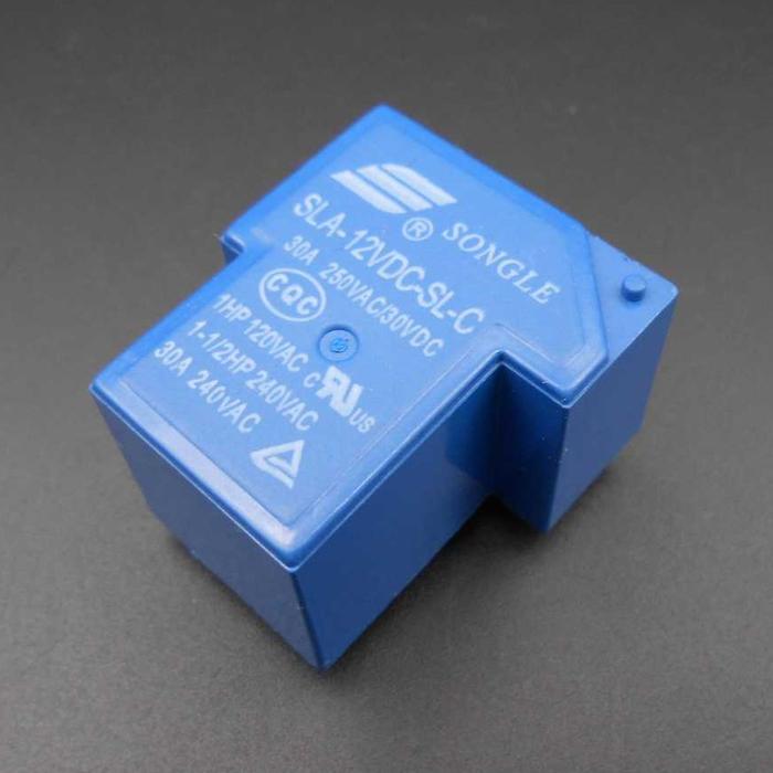 Jual Relay Songle 12V 30A SLA-12VDC-SL-C untuk project Arduinoo ...