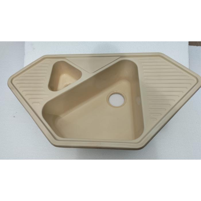 Jual Kitchen Sink Fiber / Bak Cuci Piring 1 Bowl 95x50x19 Ivory - Kota ...