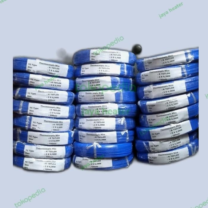 Jual kabel thermocouple type K teflon 2x0.3mm - Jakarta Barat - jaya ...