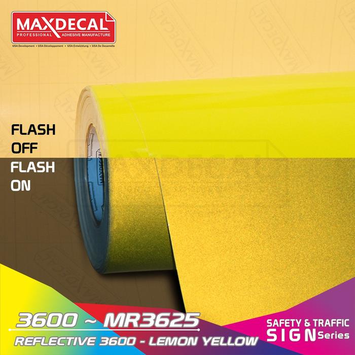 Jual MAXDECAL Reflective 3600 Scotchlite Mata Kucing Reflektor 60cm ...