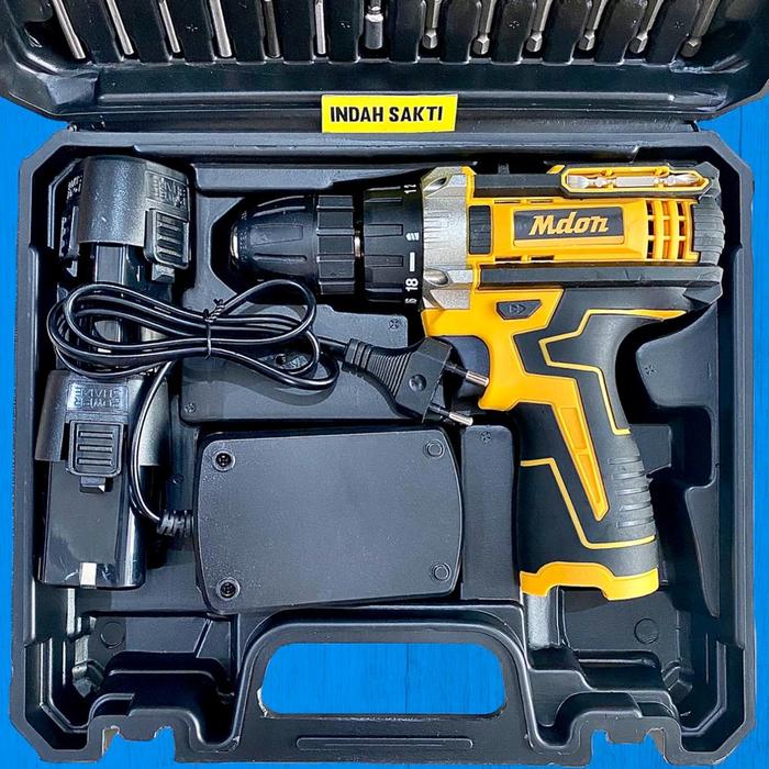 Jual MESIN BOR BATERAI CORDLESS DRILL 12 V 12V MDON EDON - Kota Medan ...