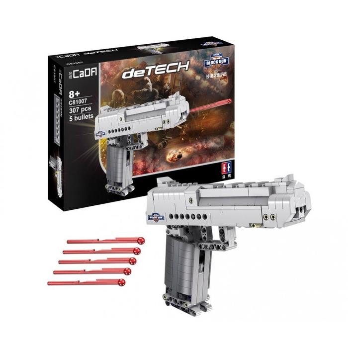 Promo Double E CADA Bricks Mainan Pistol Balok Desert Falcon C81007W ...