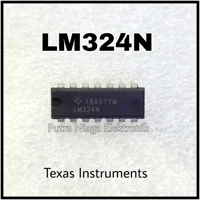 Jual ic LM324N Dip 14 Pin Op Amp LM324 KIA324 - Merk KIA - Kota Bandung ...