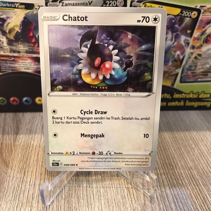 Jual CHATOT POKEMON TCG INDONESIA ARKANA MEMUNCAK - Kota Surabaya ...