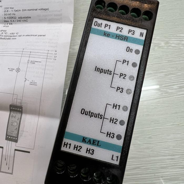 Jual Hydropore sequencing relay for 3 pump HSR3 HSR 3 merek Kael ...