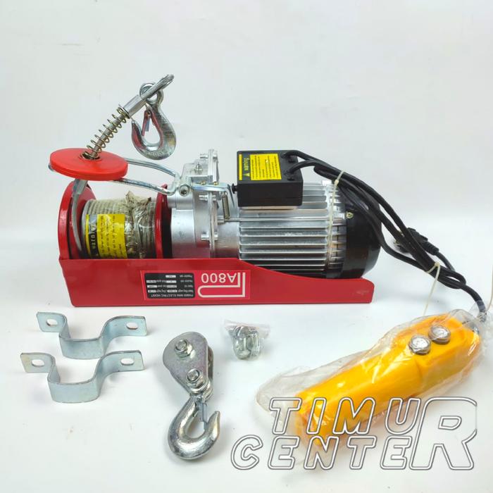 Jual Electric Hoist Mini PA800 x 12 meter Katrol Listrik 800kg ...