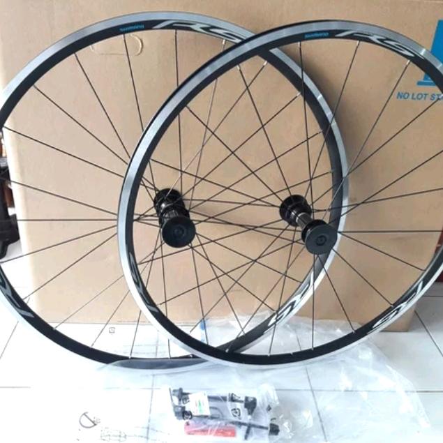 Jual Wheelset Roadbike Shimano RS100 700C Rim Brake - Kota Surabaya ...