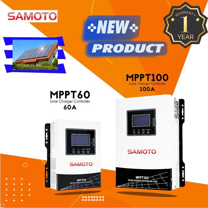 Jual Charger Solar Panel Controller Panel Surya MPPT 60A Tenaga Surya ...