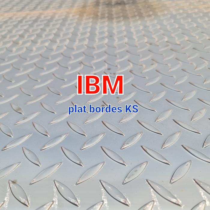 Jual PLAT BORDES 3,0MM (1,22M X 2,44M) - Jakarta Barat - Besi Beton ...