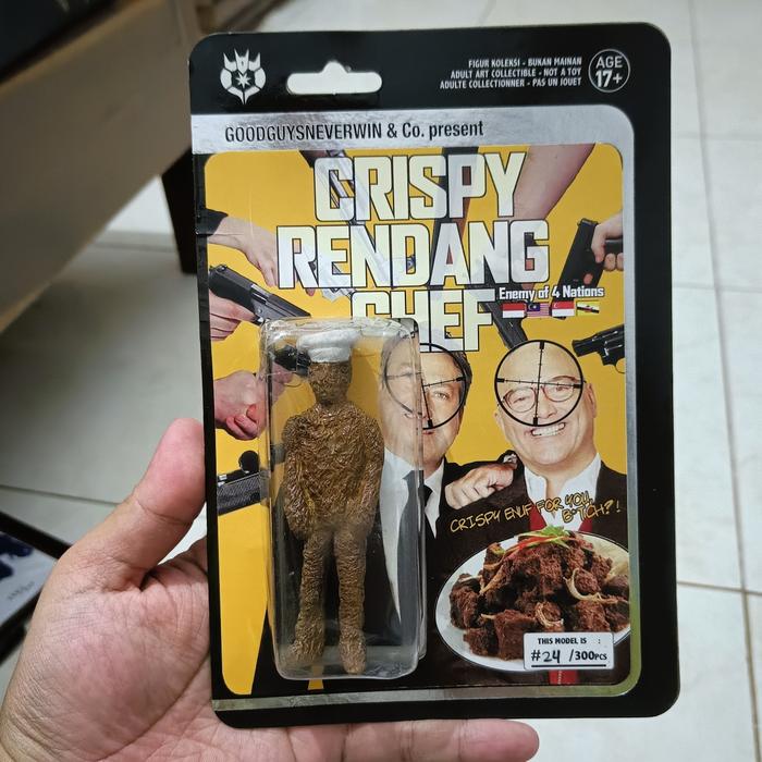 Jual Action Figure Setan Lokal Koki Crispy Rendang Chef GGNW - Kota ...