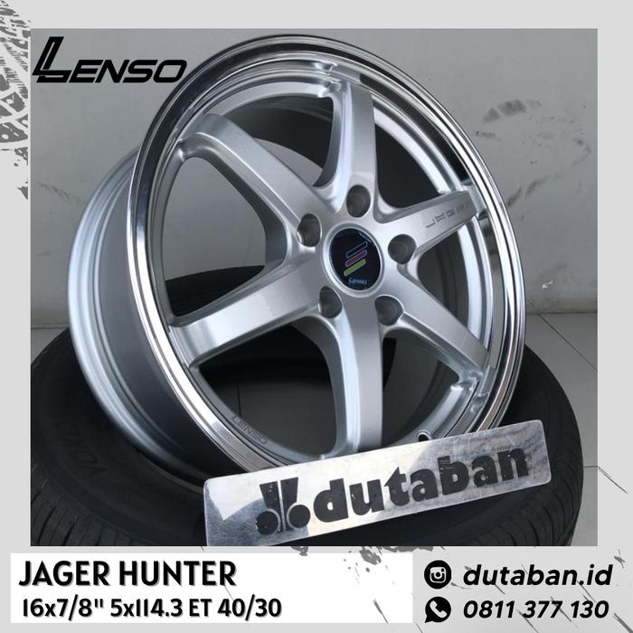 Jual Velg Original R16 5x114.3 ET 40/30 Lebar Belang 7 / 8 Lenso Jager ...