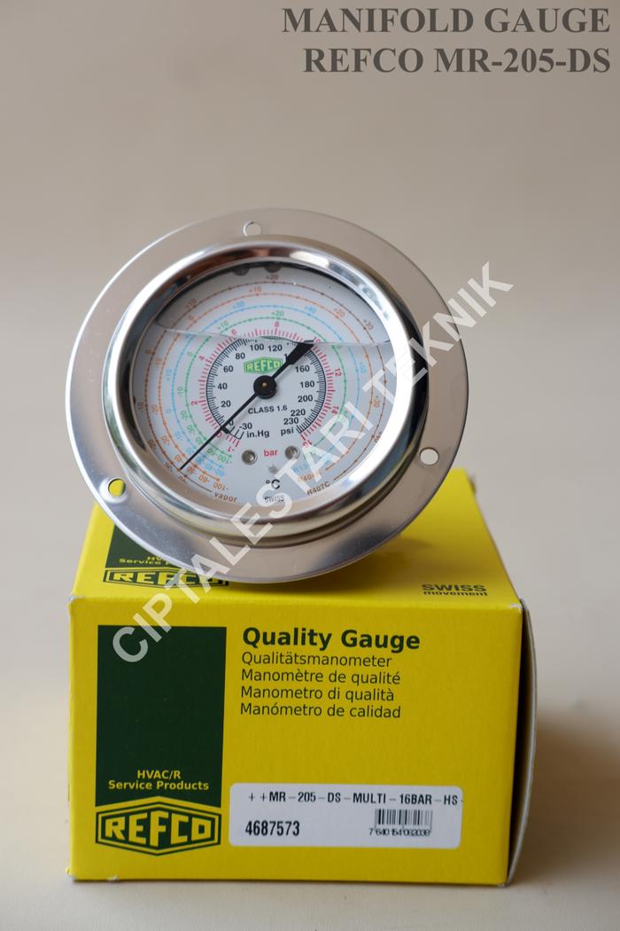 Jual PRESSURE GAUGE LOW REFCO MR205 (MODEL PAYUNG) - Jakarta Utara - ciptalestari teknik | Tokopedia