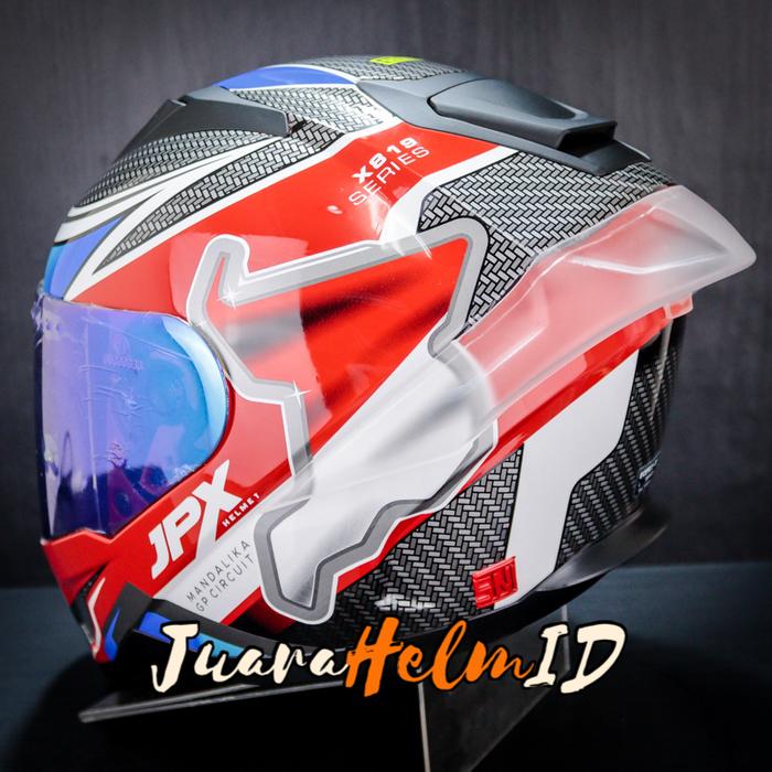 Jual SPOILER 3D HELM JPX / VALKYRIE X819 / VALKYRIE X 819 CUSTOM - CLER ...