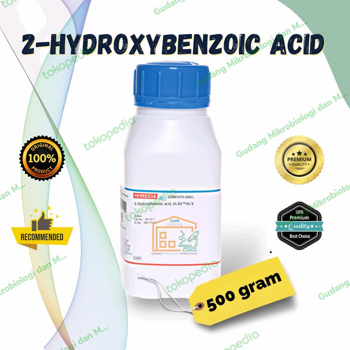 Jual Salicylic Acid / 2-Hydroxybenzoic Acid, Hi-AR/ACS | C7H6O3, 500 ...