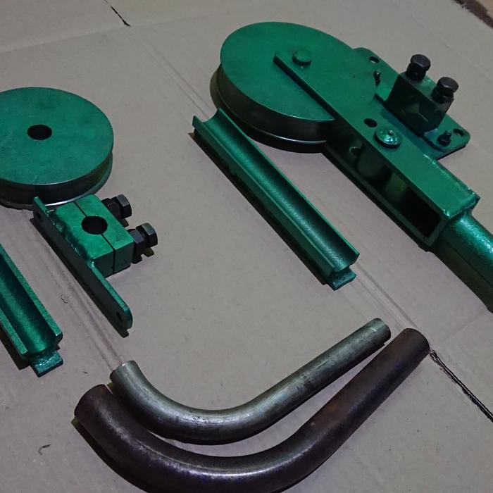 Jual alat roll bending pipa manual untuk pipa besi ukuran 3/4 in dan 1/ ...