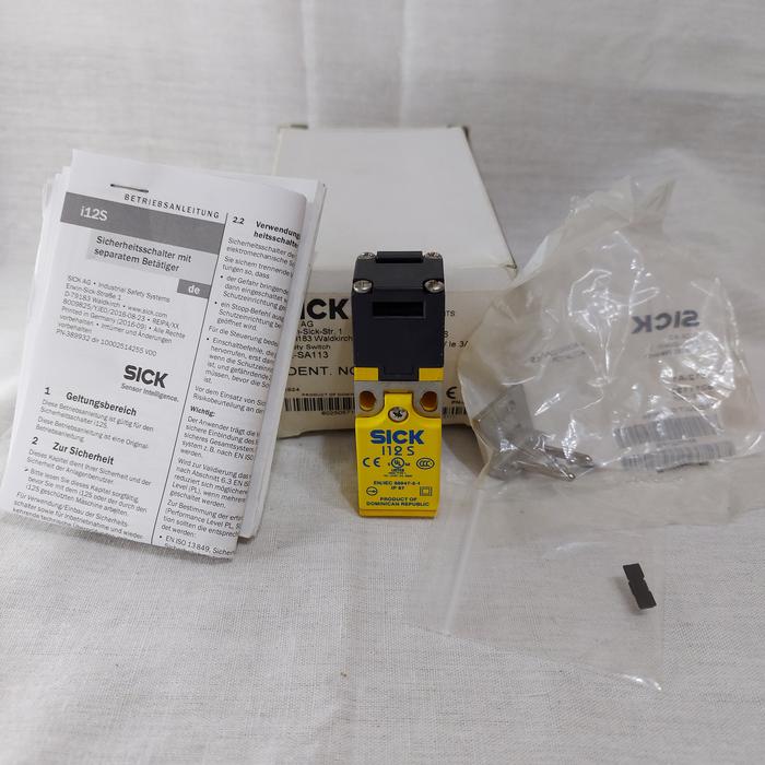 Jual SICK 6025057 ELECTRO MECHANICAL SAFETY SWITCH SICK i12-SA113 ...