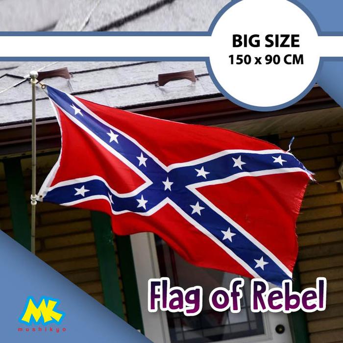 Jual Bendera Konfederasi / Rebel Flag - Kota Bekasi - Mushikyo | Tokopedia