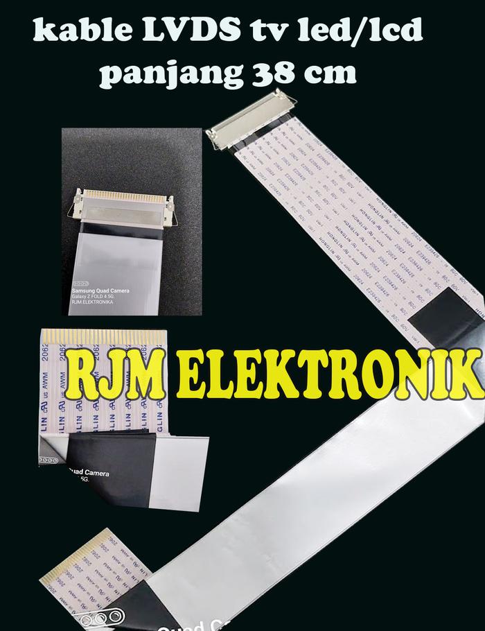 Jual kabel lvds tv led fleksibel - Kab. Karawang - toko rjm elektronik | Tokopedia