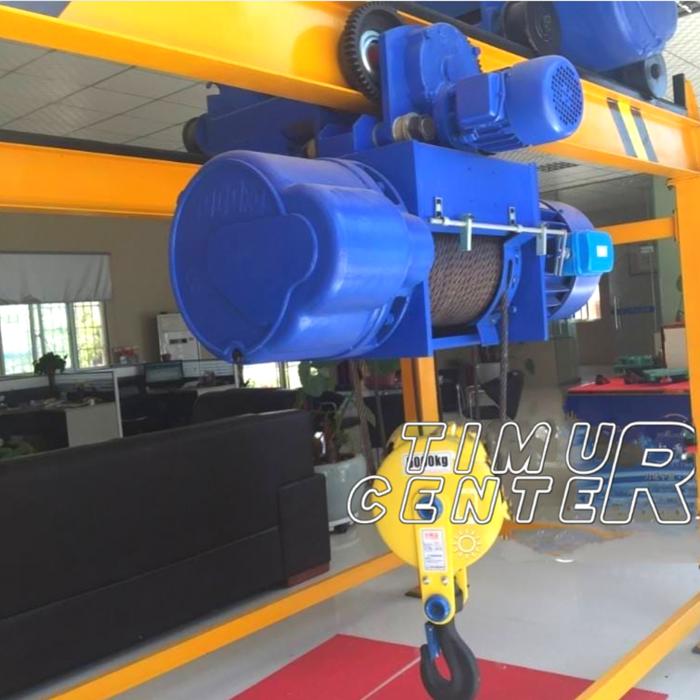 Jual Wire Rope Electric Crane 5 ton x 12 meter NAGASAKI Hoist Electric ...