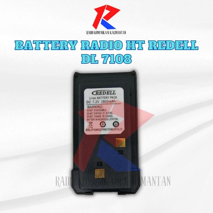 Jual BATTERY RADIO HT REDELL DL 7108 - Kota Balikpapan - Radio ...