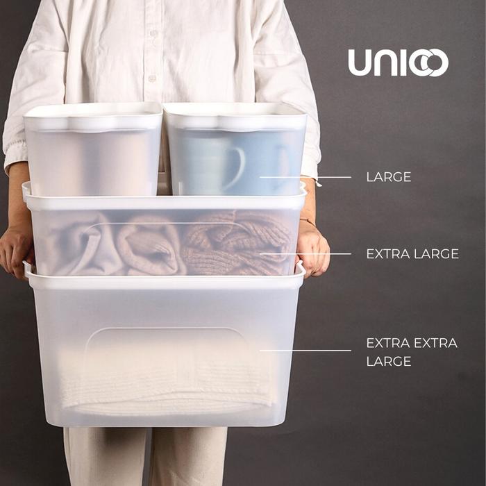 Promo UNICO Aksel Storage Box BUNDLING PACKAGE | Kotak Penyimpanan ...