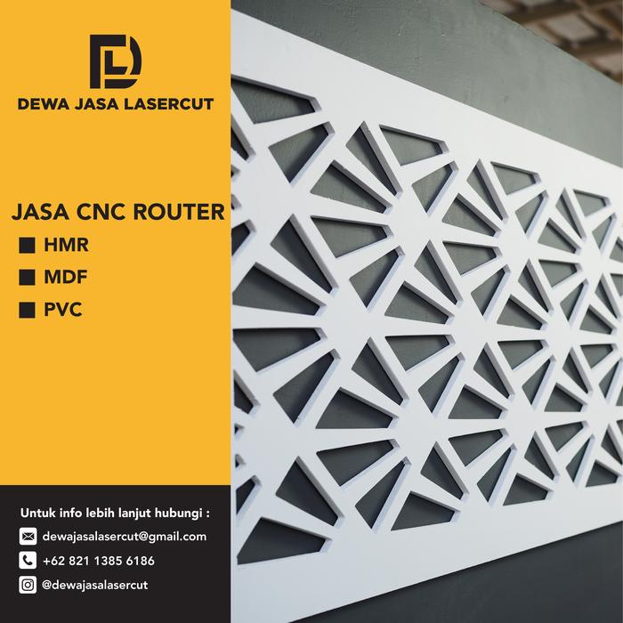 Jual Jasa CNC Cutting Potong MDF PVC HMR murah - Jakarta Barat - Dewa ...